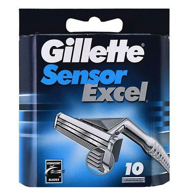 Gillette Sensor Excel Refill Blade Cartridges, 10 count - Walmart.com