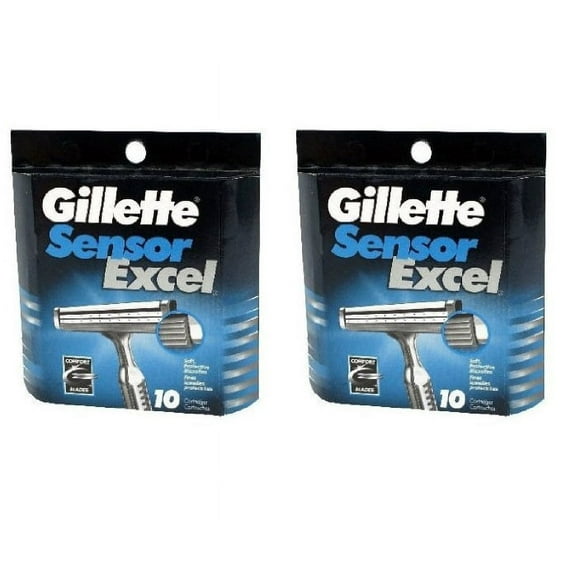 Gillette Sensor Razor Glide Refill Blade Cartridges, 10 Count - Walmart.com