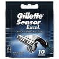 Gillette Sensor Excel Men's Razor Refill Cartridges, 50 Count - Walmart.com