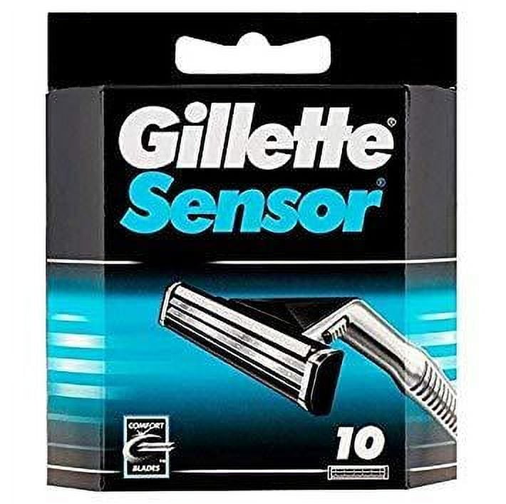 Gillette Sensor Razor Glide Refill Blade Cartridges, 10 Count - Walmart.com