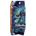 Gillette Sensor2 Pivoting Head Men's Disposable Razors, 10 Count (Pack ...