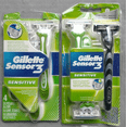Gillette Sensor 3 Disposable Razors Men's 4 Each (Pack of 2) - Walmart.com