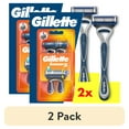 (2 pack) Gillette Sensor5 Men's Disposable Manual Razors, 2 Count ...