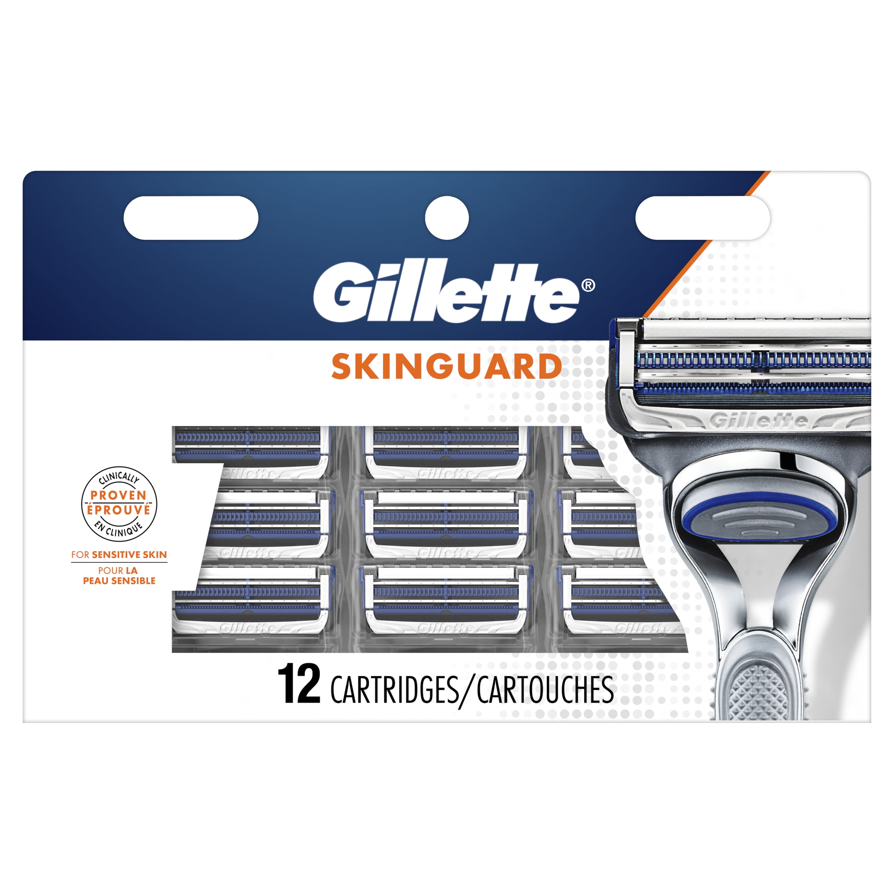 Gillette SkinGuard Razor Blades Refill Cartridges for Sensitive Skin ...