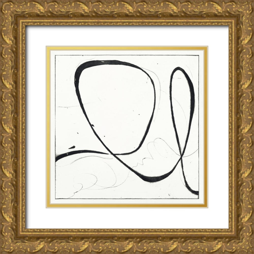 Gillette, Susan 26x26 Gold Ornate Wood Framed with Double Matting Museum Art Print Titled ...