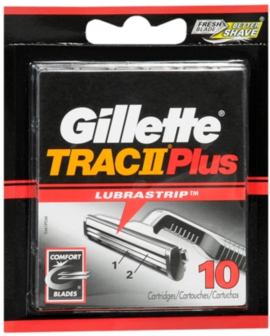 Gillette Trac II Plus Razor Refill Cartridges, Twin Blades with ...