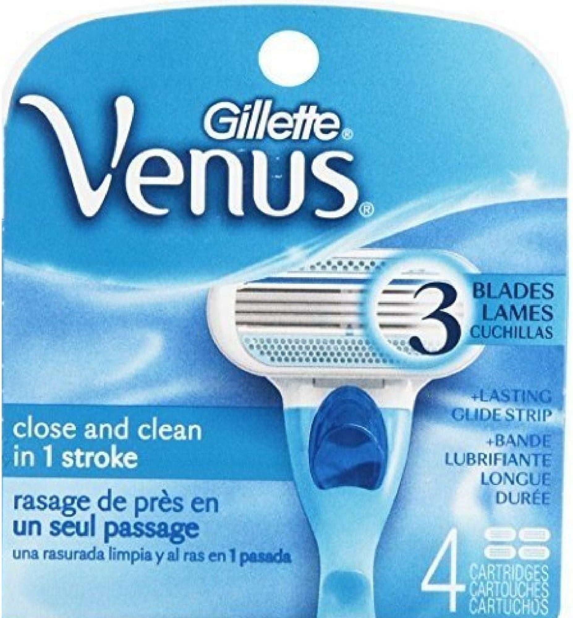 Gillette Venus Cartridges 4 Each - Walmart.com