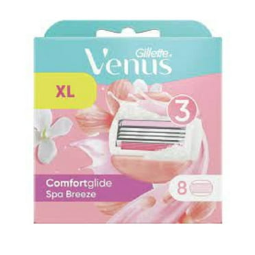 Gillette Venus ComfortGlide Vanilla Creme Razor Blade Refills, 6 ct ...