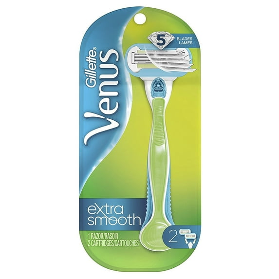 Gillette Venus Embrace Women's Green Razor - Smooth Comfort Glide with ...