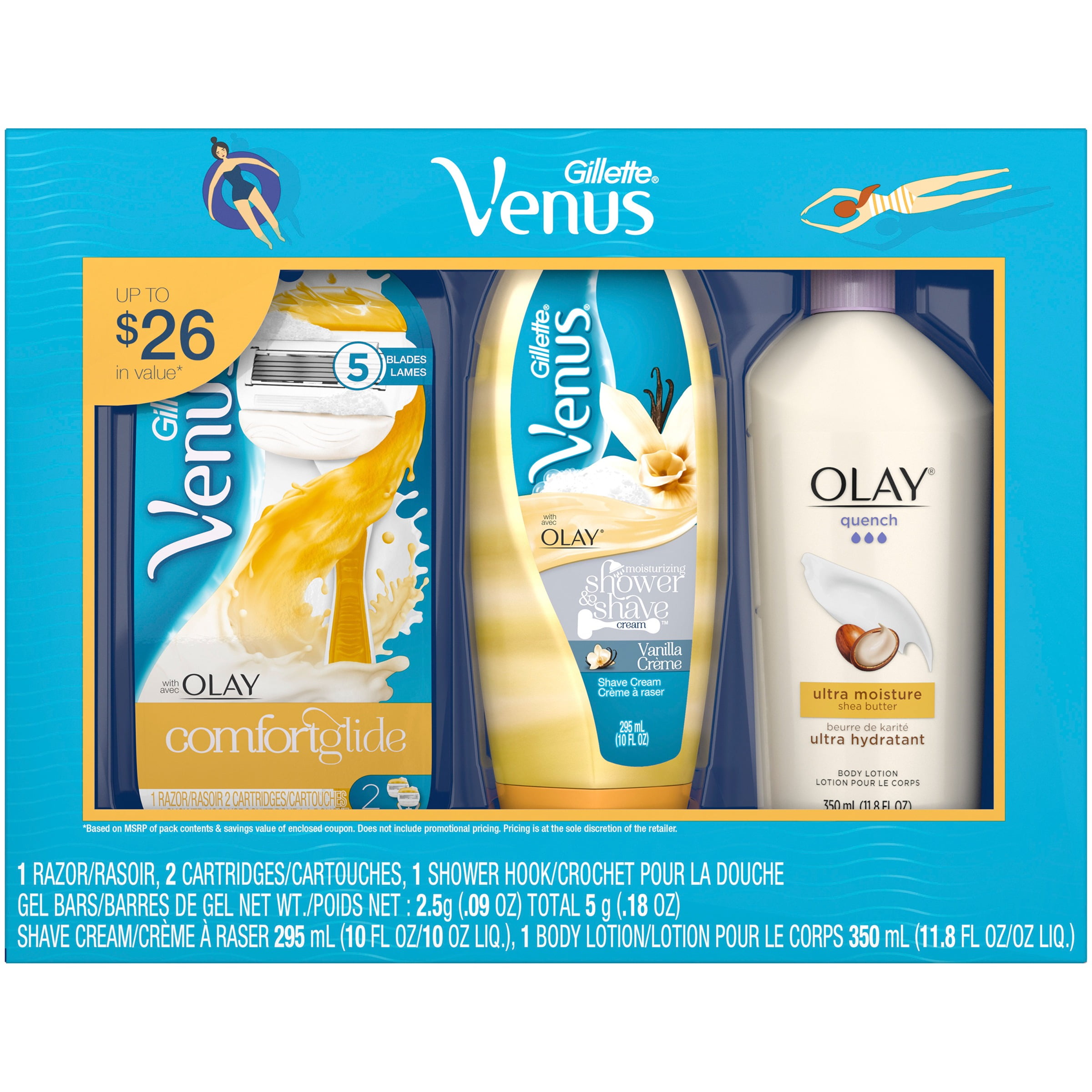 Gillette Venus Olay Shave Gift Pack