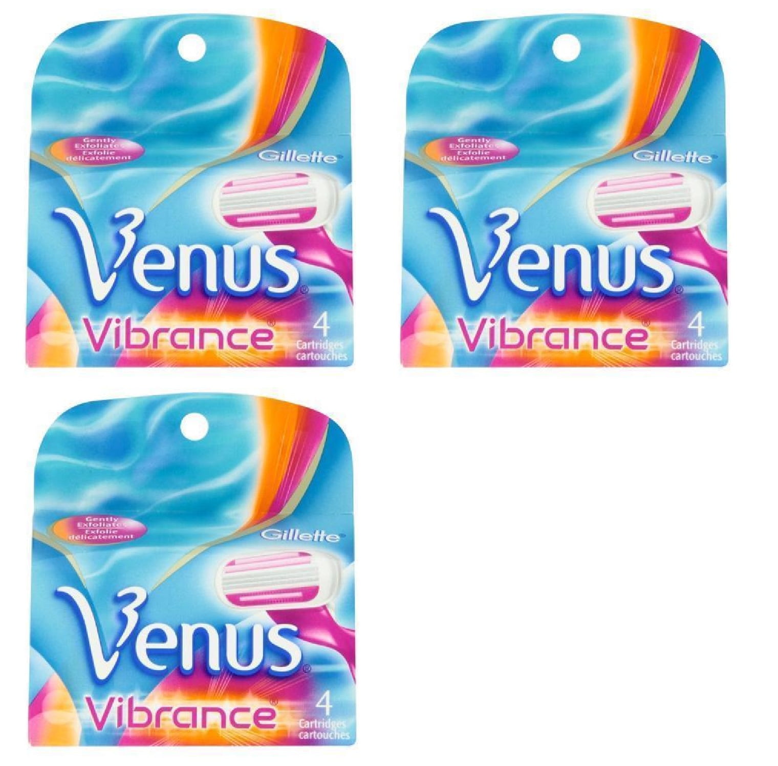 Gillette Venus Vibrance Refill Blade Cartridges, 12 Count - Walmart.com