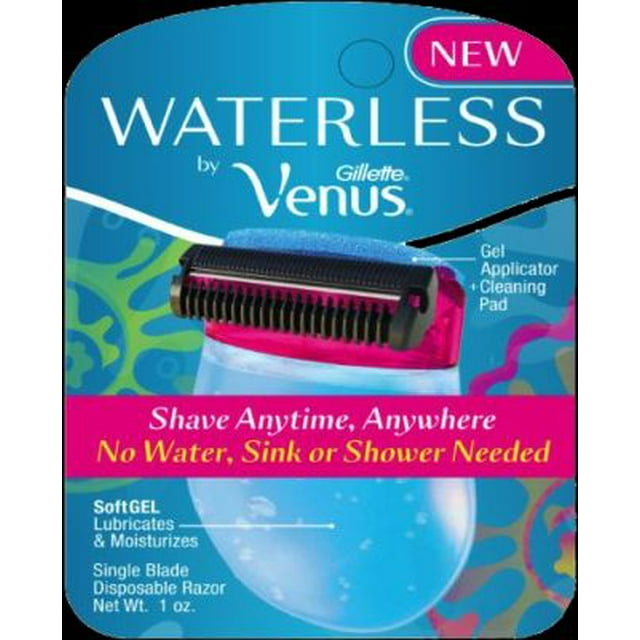 Gillette Venus Waterless Disposable Razor - Walmart.com