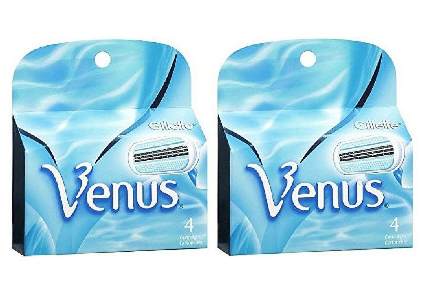 Gillette Venus Smooth Heads Women's Refill Razor Blade Cartridges, 4 ct ...