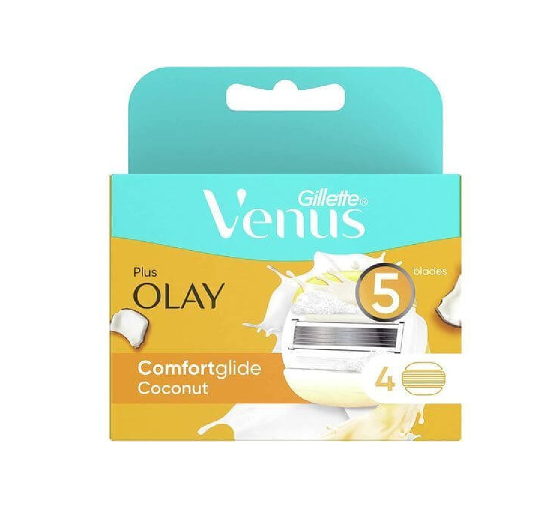 Gillette Venus plus Olay Women's Razor Blade Refill Cartridges, 4 ct ...