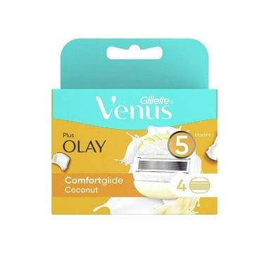 Gillette Venus ComfortGlide Vanilla Creme Razor Blade Refills, 6 ct ...