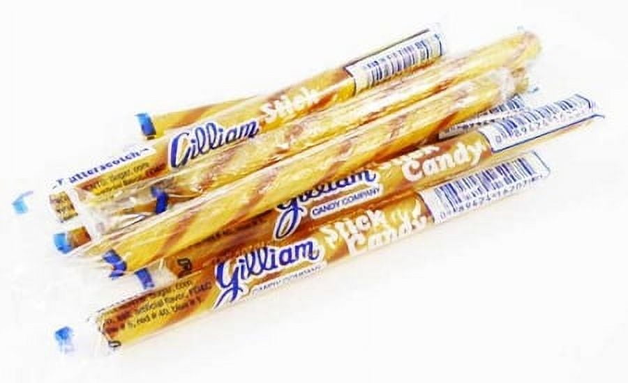 Gilliam Old Fashioned Butterscotch Stick Candy, (Pack of 80) - Walmart.com