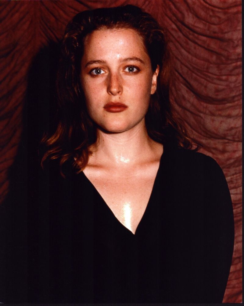 Gillian Anderson Headshot In Black Top Photo Print (8 x 10) - Item ...