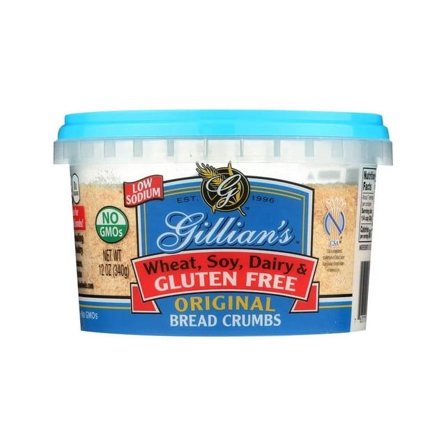 Gillian'S Food, Wheat Free Gluten Free Bread Crumbs, 12 Oz - Pack Of 6 ...