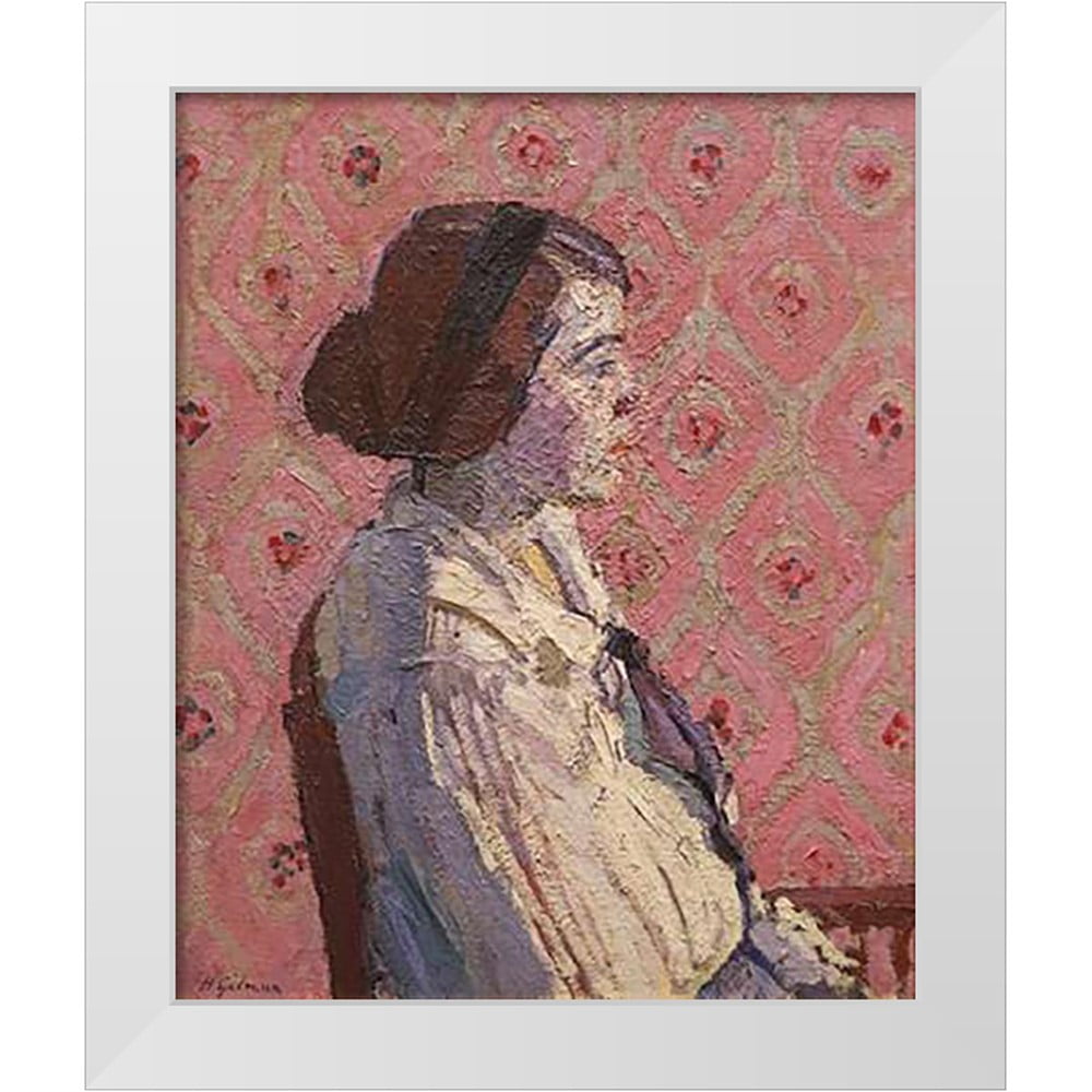 Gilman, Harold 15x17 White Modern Wood Framed Museum Art Print Titled ...