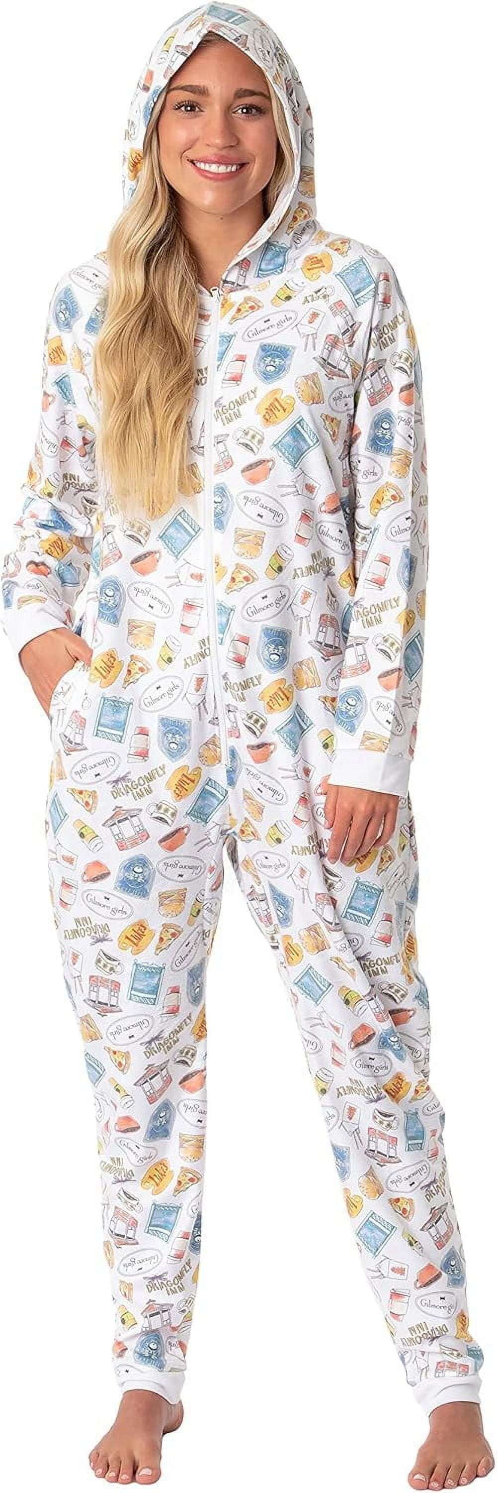 Gilmo-re Girls Womens' Icons Toss Print Luke's Diner Stars Hollow ...