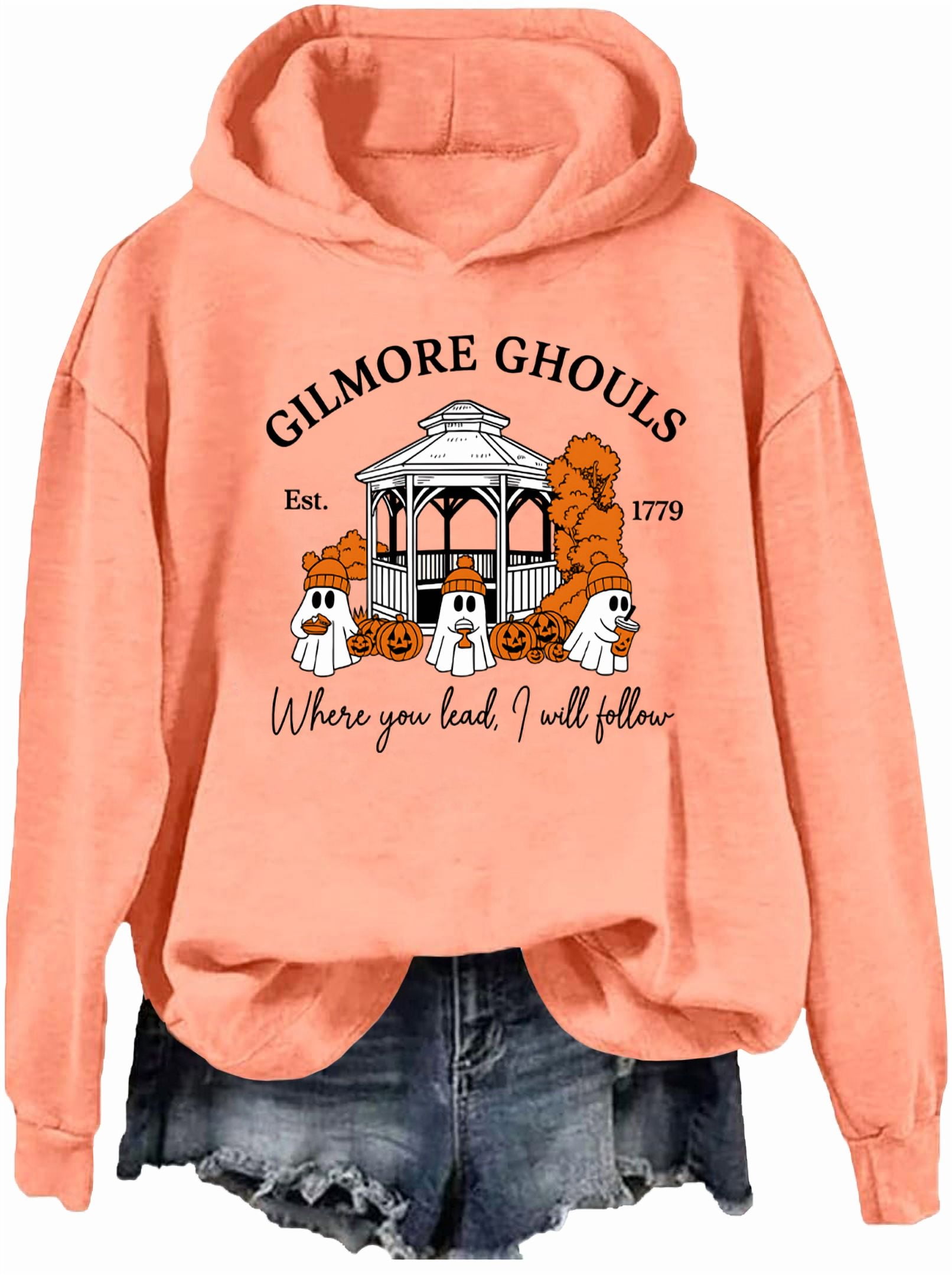 Gilmore Ghost Sweatshirt Hoodie Gilmore Ghouls Shirt Where You Lead I gilmore-ghost-sweatshirt-hoodie-gilmore-ghouls-shirt-where-you-lead-i