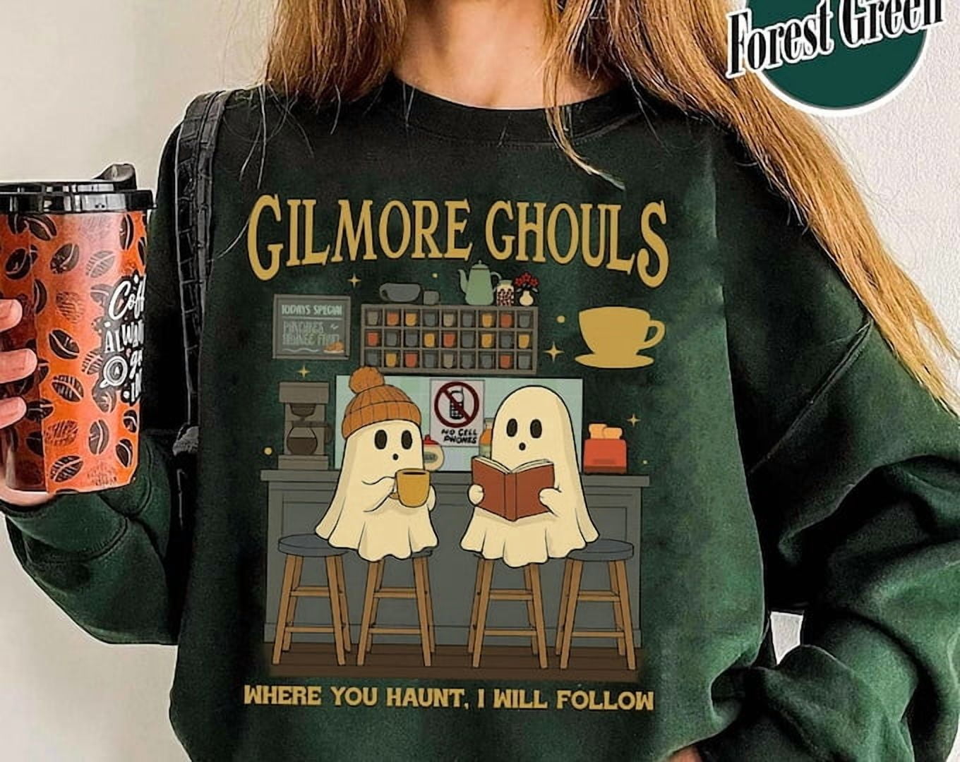 Gilmore Ghouls , Cute Ghost , Spooky Fall , Coffee Lover , Cute , Ghost ...
