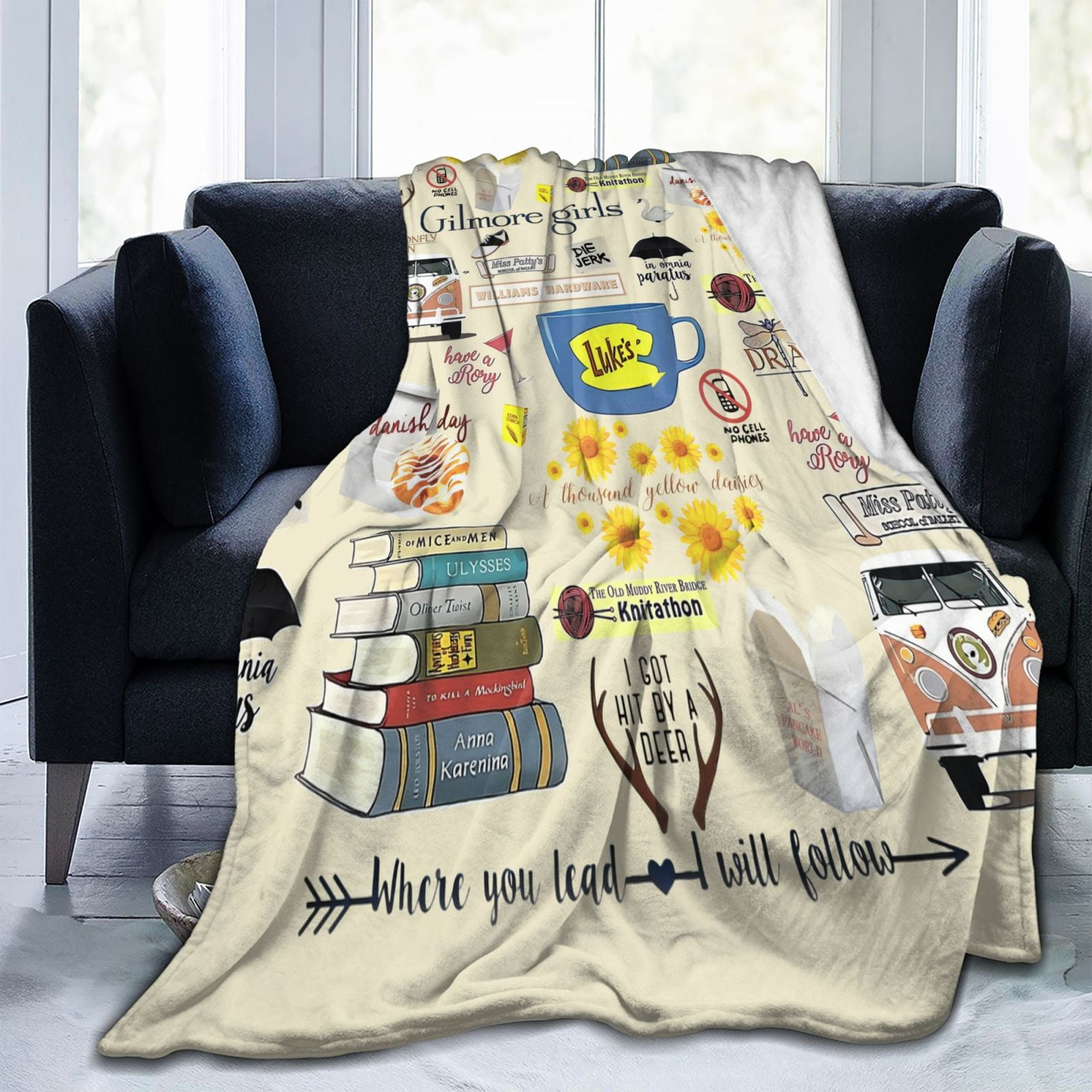 Gilmore Girls Blankets Cartoon Ultra Soft Throw Blanket Throw Cute ...