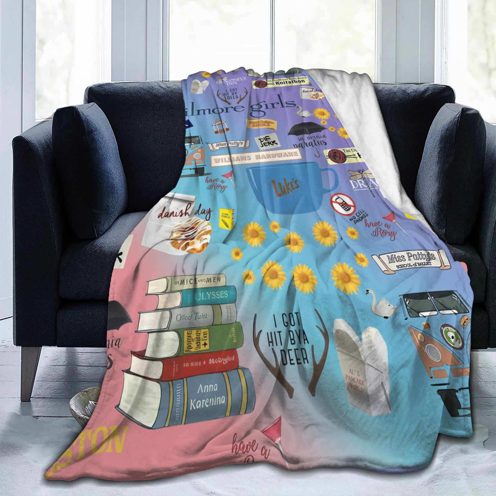 Gilmore Girls Blankets Cartoon Ultra Soft Throw Blanket Throw Cute ...