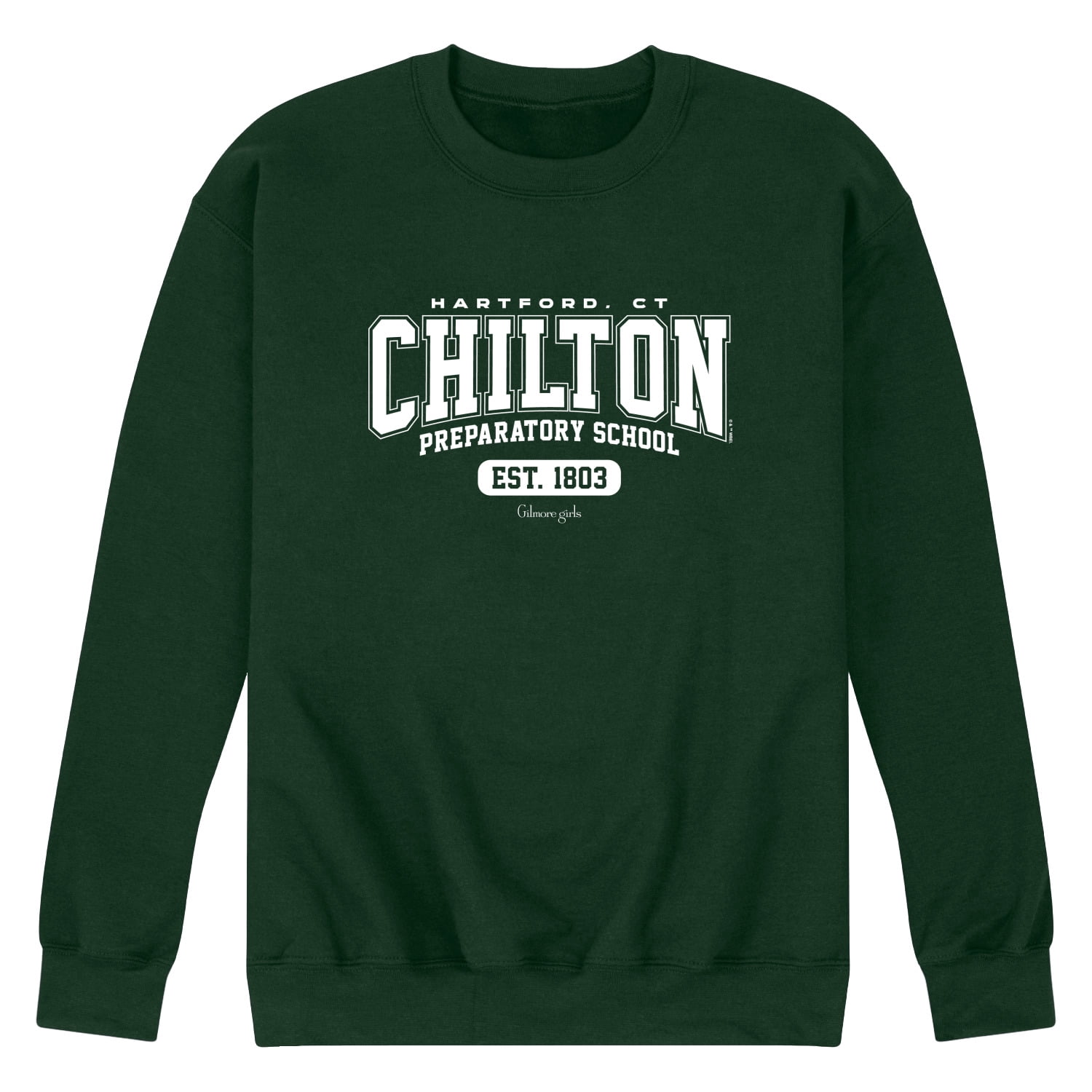 Gilmore Girls - Chilton Prep School - Men's Long Sleeve Crew Fleece ...