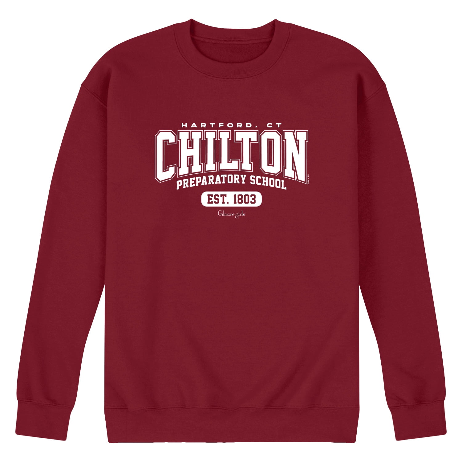 Gilmore Girls - Chilton Prep School - Men's Long Sleeve Crew Fleece ...