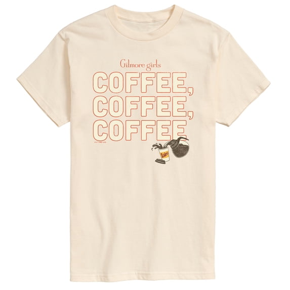 Gilmore Girls - Coffee, Coffee, Coffee - Men's Short Sleeve Graphic T ...