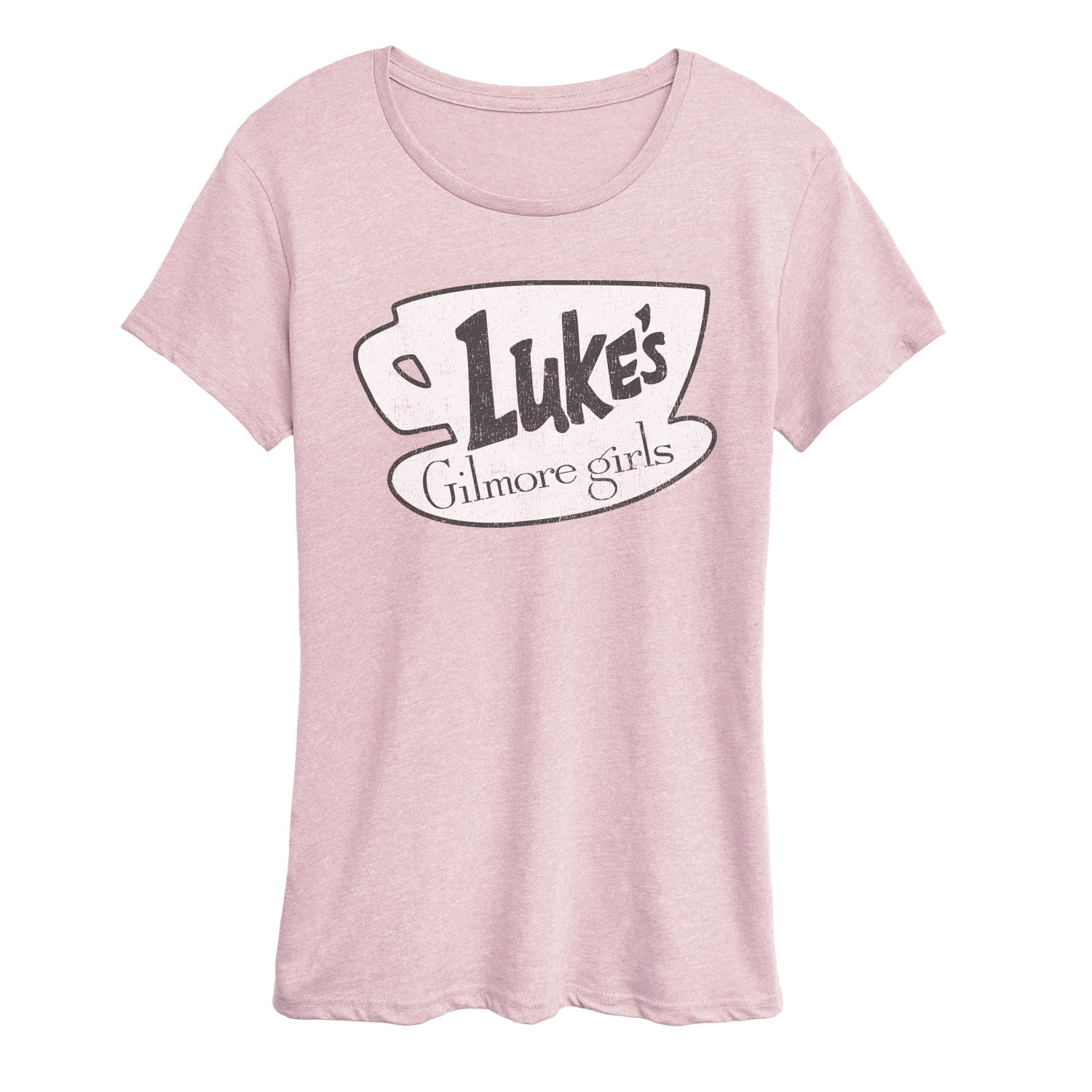 Gilmore Girls - Lukes Coffee - Women's Short Sleeve Graphic T-Shirt - Walmart.com