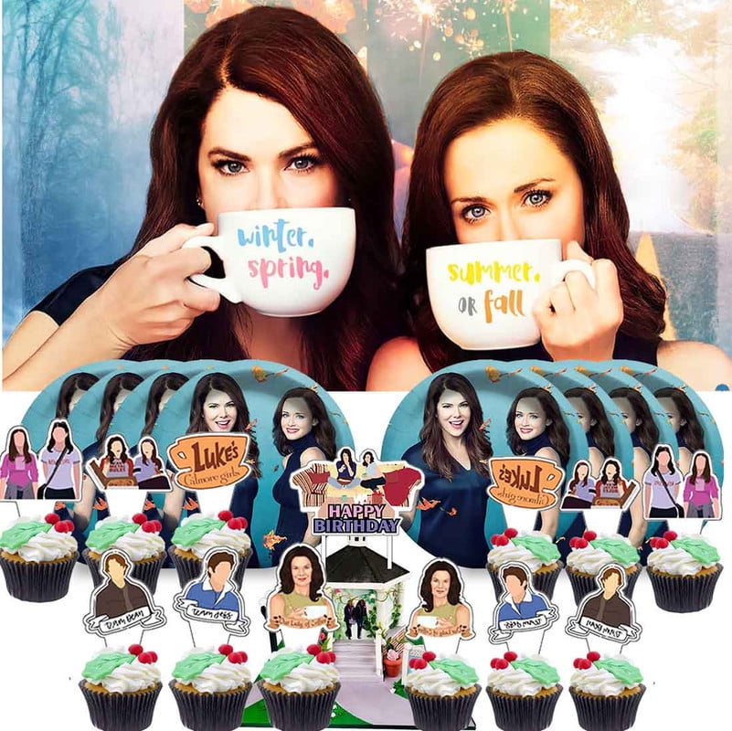 Gilmore Girls Party Supplies Decor Decorations Plates Movie Background ...