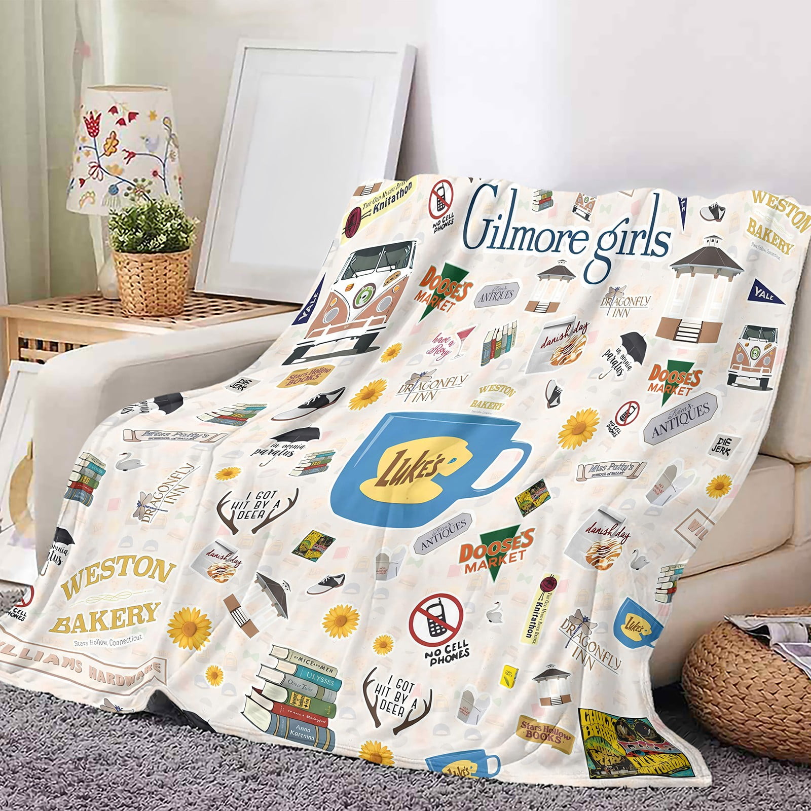 Gilmore Girls Throw Blanket,Gilmore Girl Blanket,Flannel Blanket ...
