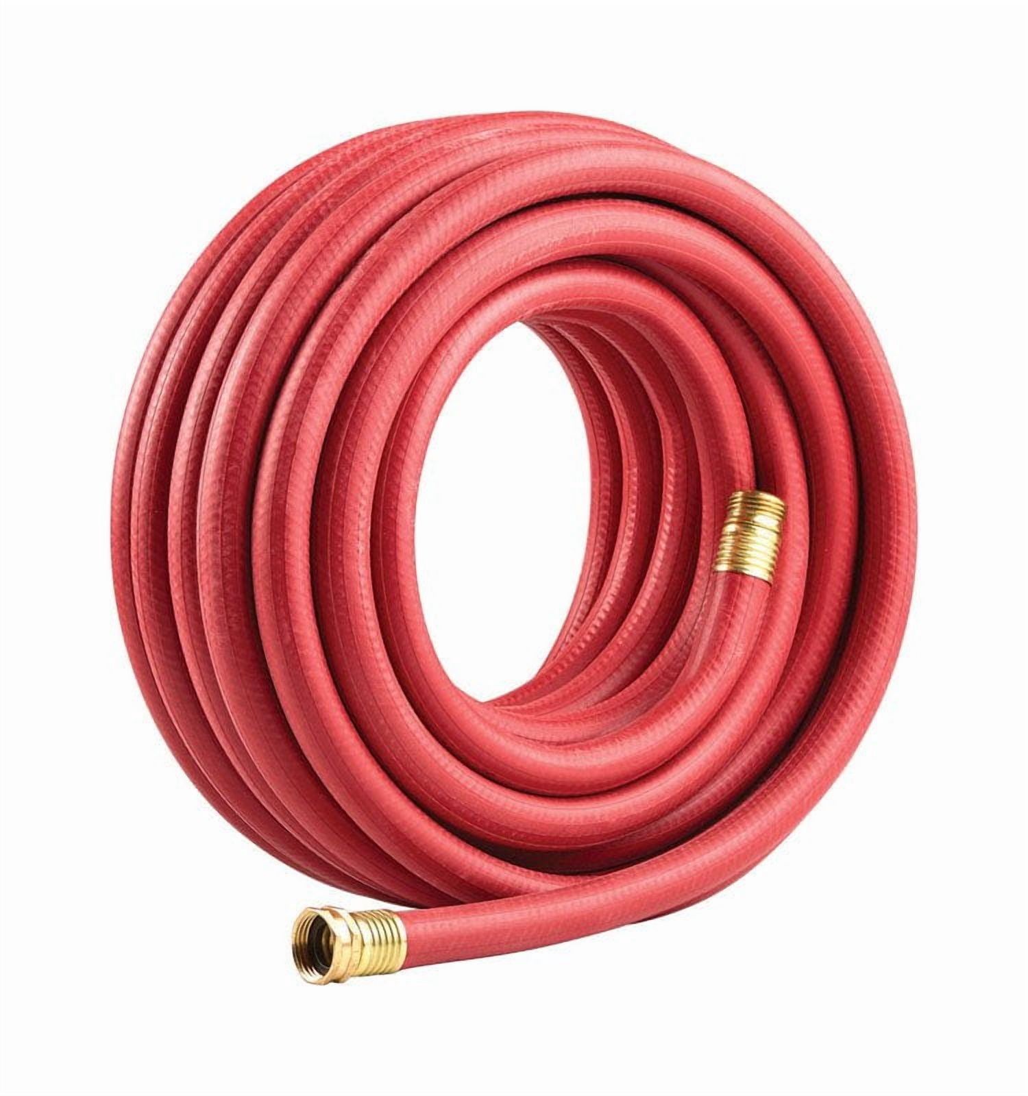Gilmour 18-58050 Heavy-Duty Rubber Garden Hose, 50ft, Hot & Cold Water ...