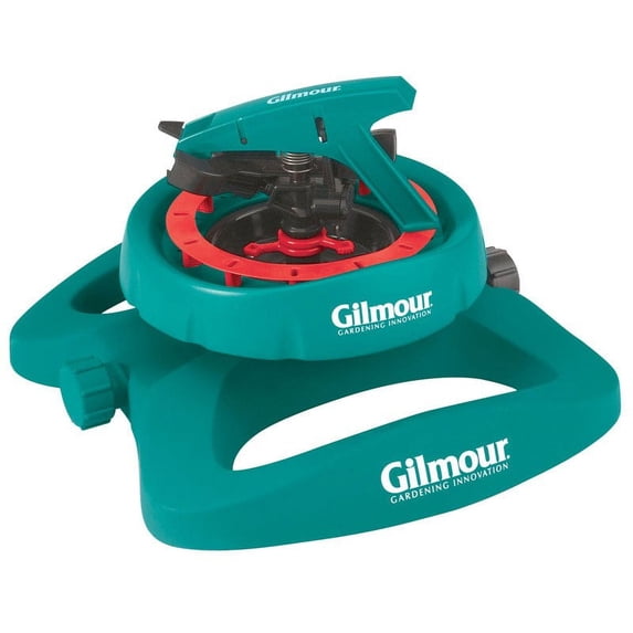 Gilmour Pattern Master Impulse Sprinkler, Custom Spray, 43 ft Range ...