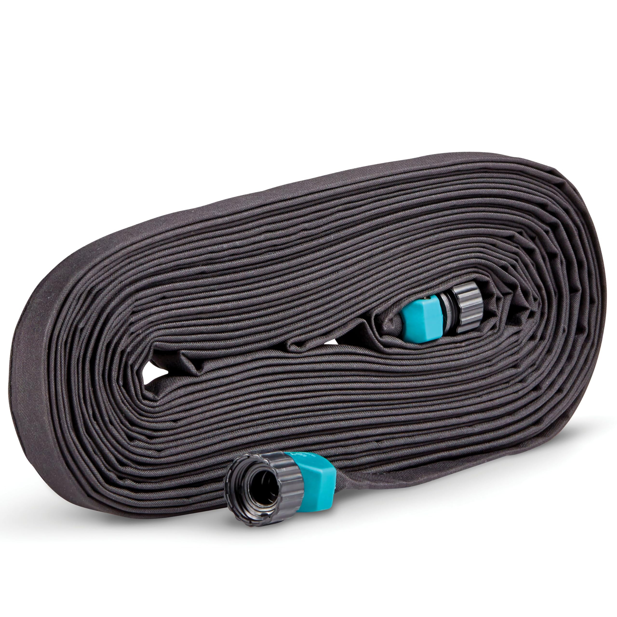 Gilmour 25' Black Flat MMF7 Weeper Soaker Hose for Garden Beds, Drip ...