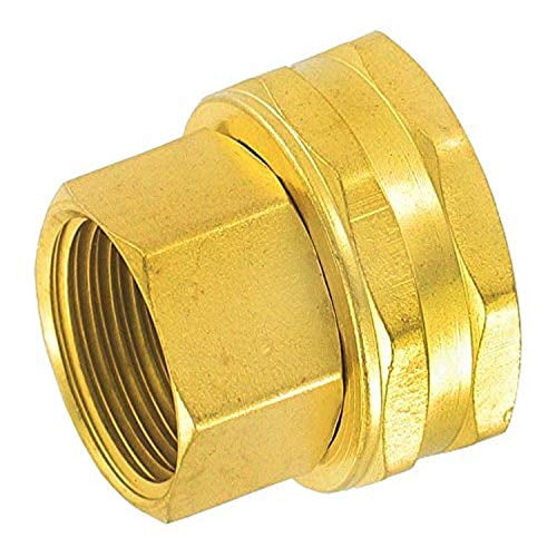 Gilmour 7FPS7FH Brass Swivel Coupling, Double Female, 3/4-Inch Pipe X ...