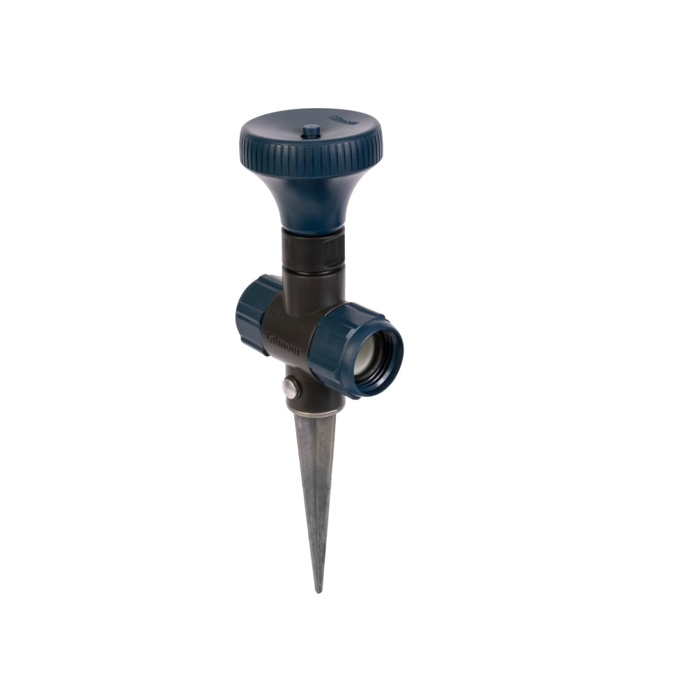 Gilmour 813403-1002 Adjustable Spot Sprinkler with Spike Base, 1250 ft ...