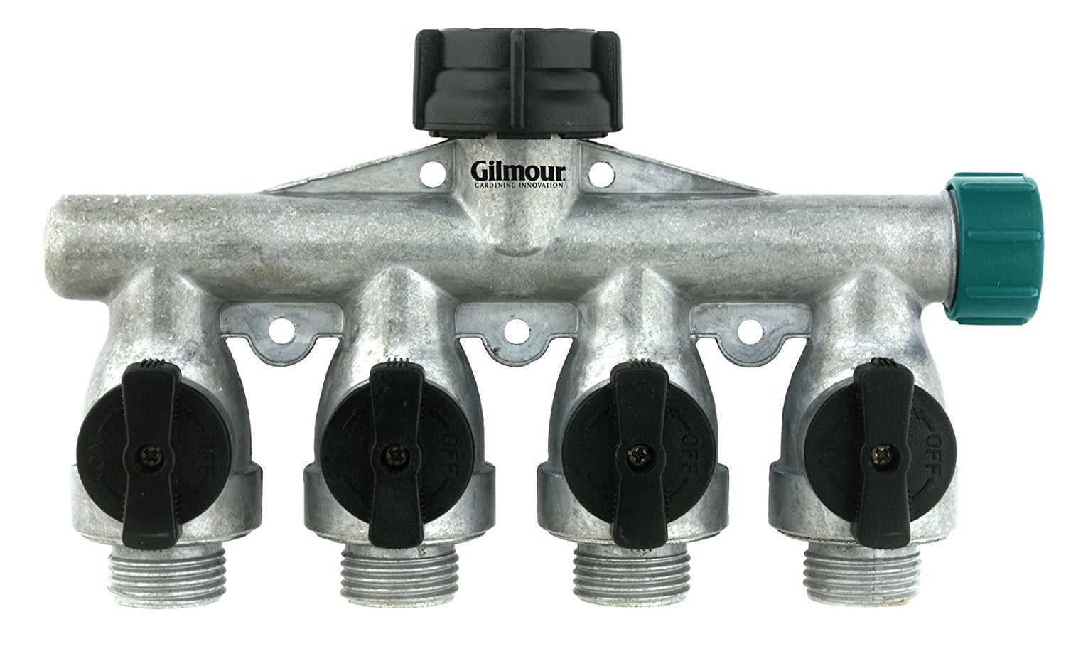 Gilmour AY4FFM Full Flow Aluminum 4Way Manifold, Each - Walmart.com