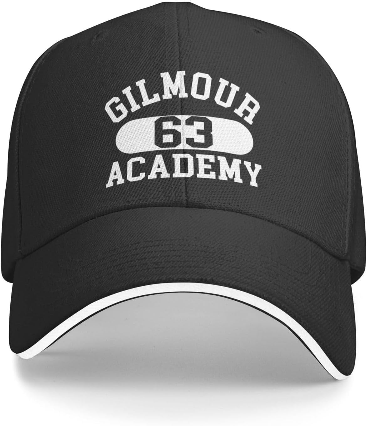 Gilmour Academy 63 Baseball Cap Black Dad Hat Adjustable Cap Classic ...