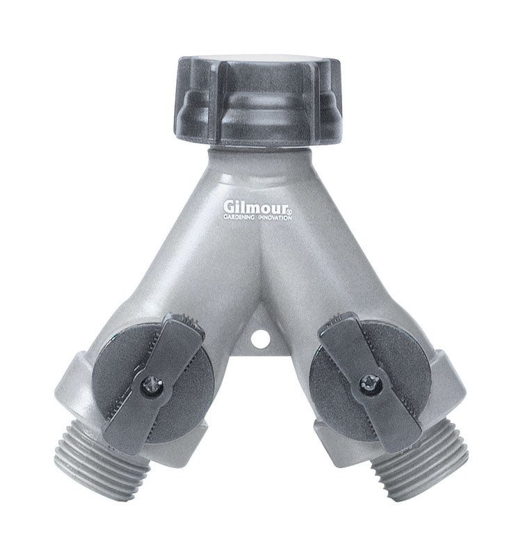 Gilmour Light Duty Full Flow Plastic Dual Shut-Off Valve - Walmart.com