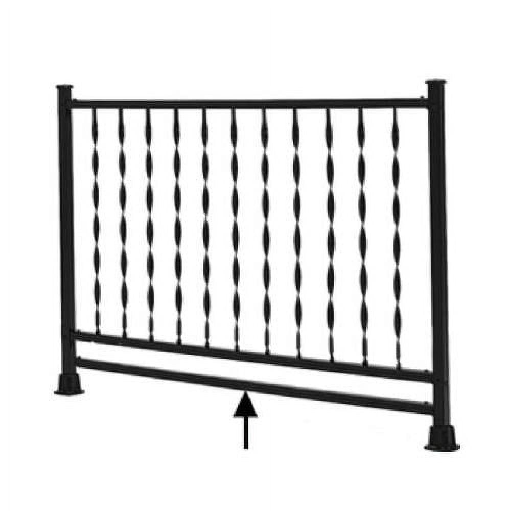 Gilpin Ironworks 104 Windsor Railing Channel, 4-Ft. x 1.25-In ...
