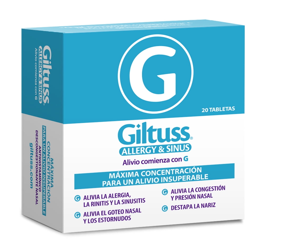 Giltuss-D Allergy and Congestion, Helps You Relieve Allergy Symptoms ...