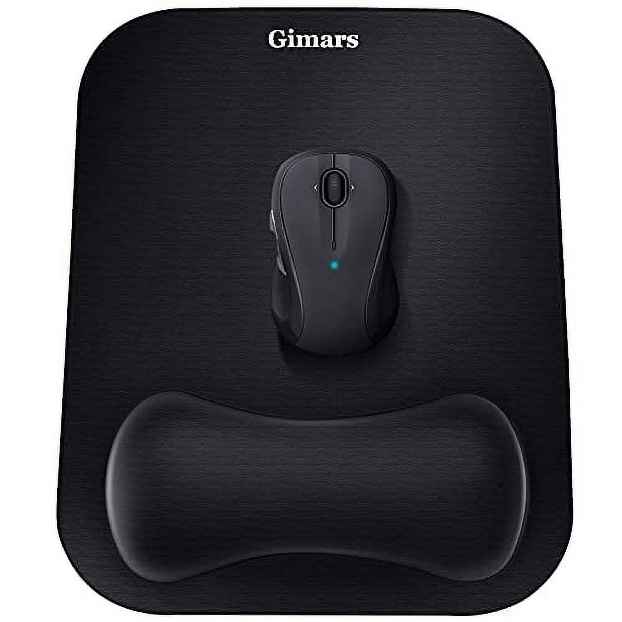 Gimars Large Smooth Superfine Fibre Memory Foam Ergonomic Mouse Pad ...