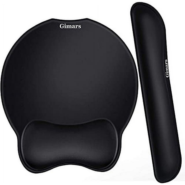 Gimars Memory Foam Gel Mouse Pad and Keyboard Wrist Rest Pad, Anti-Skid ...