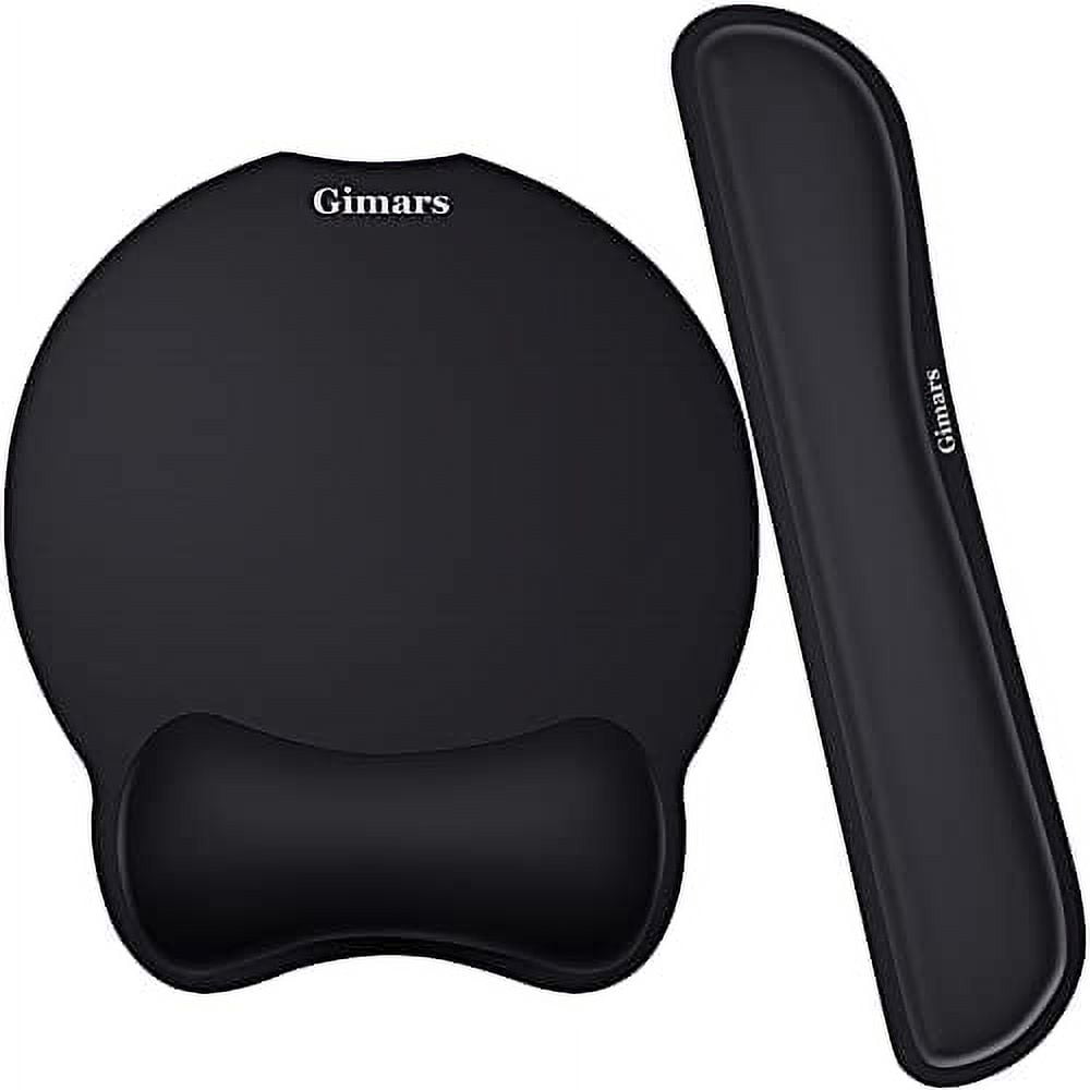 Gimars Upgrade Enlarge Superfine Fibre Soft Smooth Gel Ergonomic Mouse ...