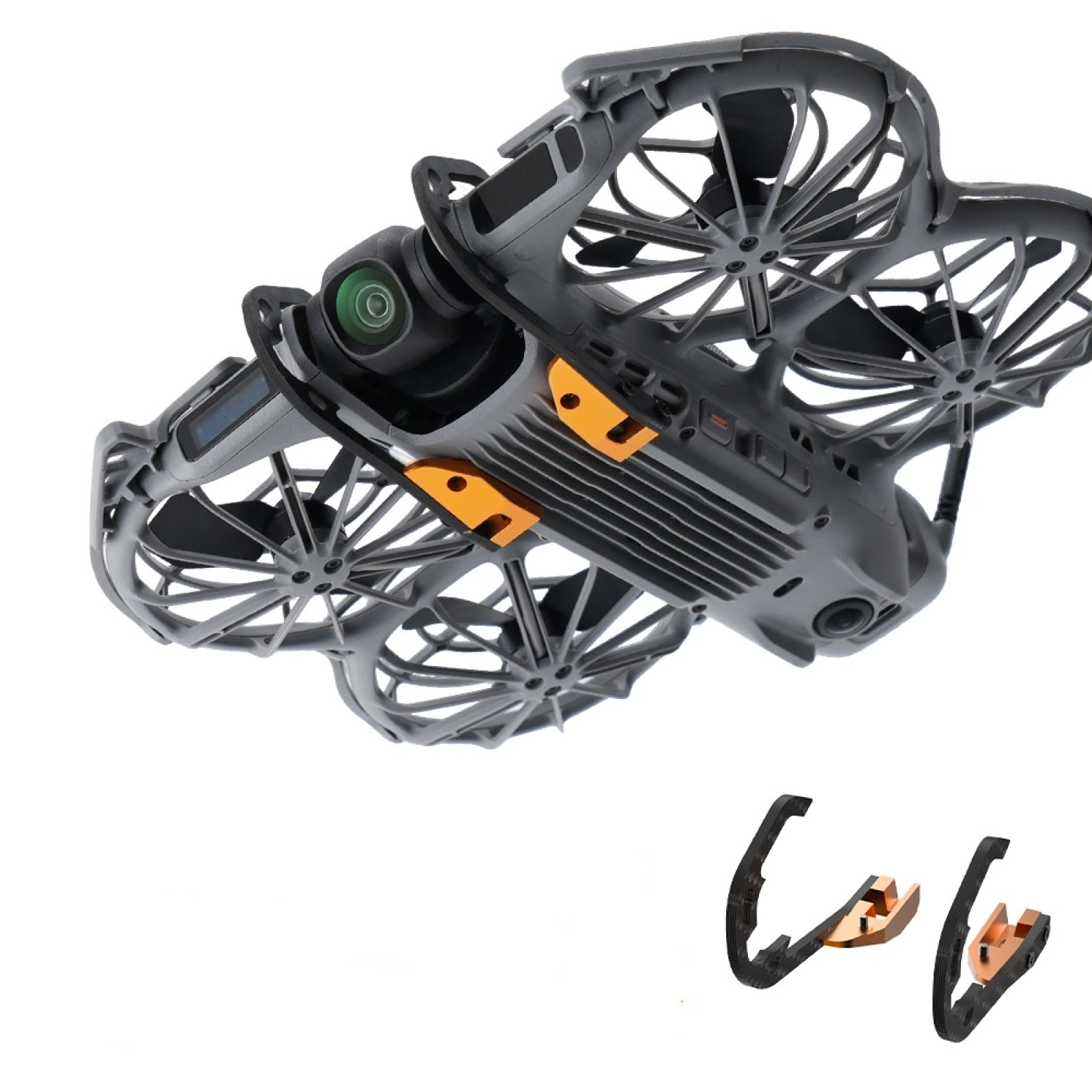 Gimbal Protective Bar For DJI NEO2 Lens Bumper Guard Carbon Fiber Lens ...
