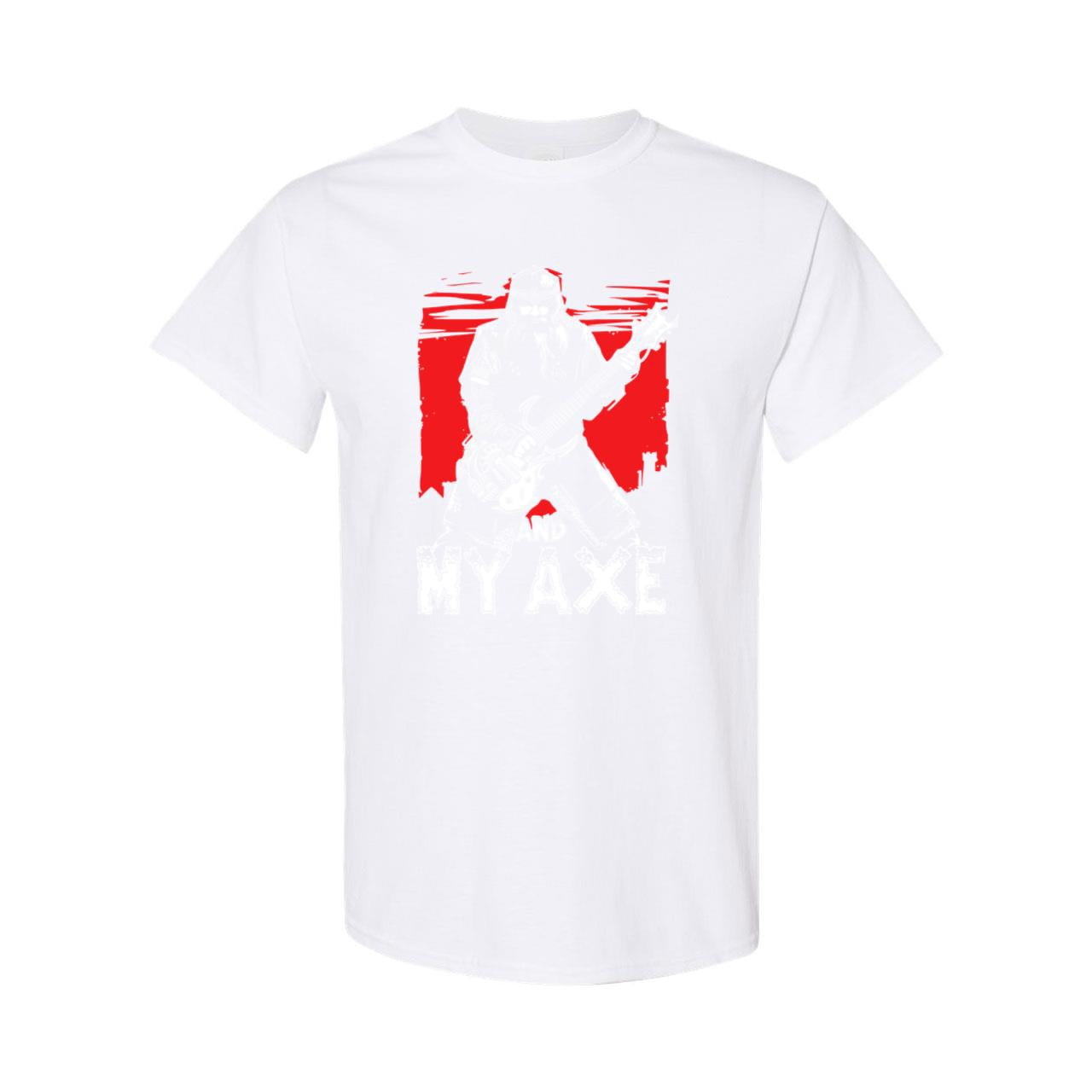 Gimli and My Axe Funny Rock T-Shirt The Lord of the Rings Shirt Men's ...