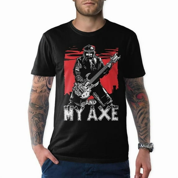 Gimli and My Axe Heavy Metal T-Shirt, J. R. R. Tolkien Shirt, Men's and ...